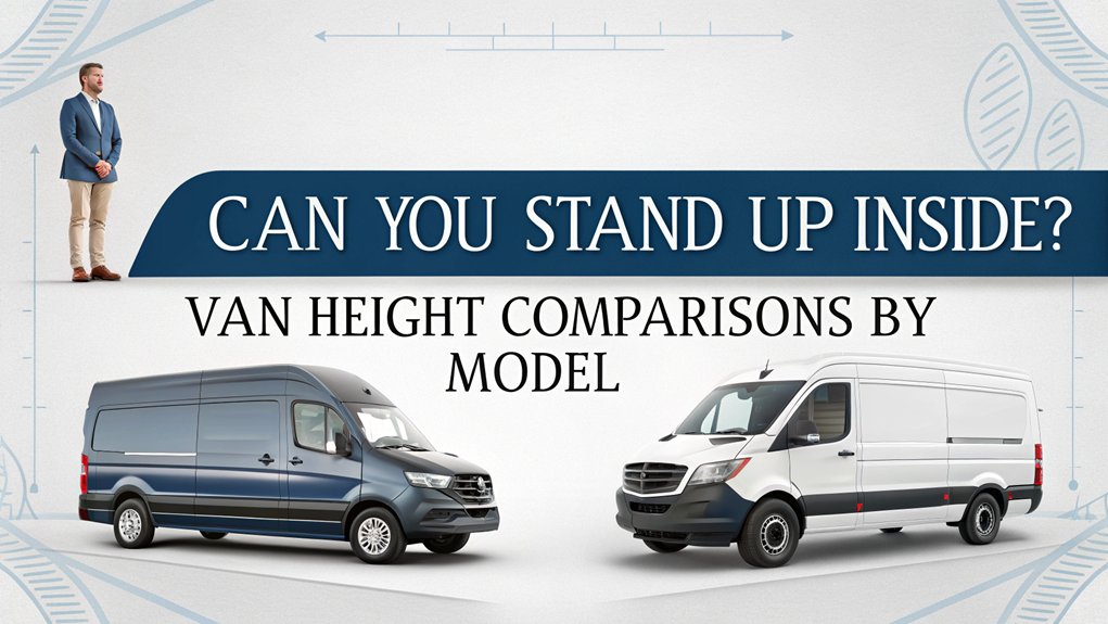 Can You Stand Up Inside? Van Height Comparisons by Model - Digital ...